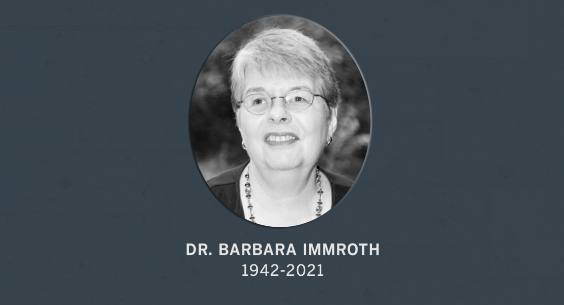 Dr. Barbara Immroth, 1942-2021 | UT iSchool