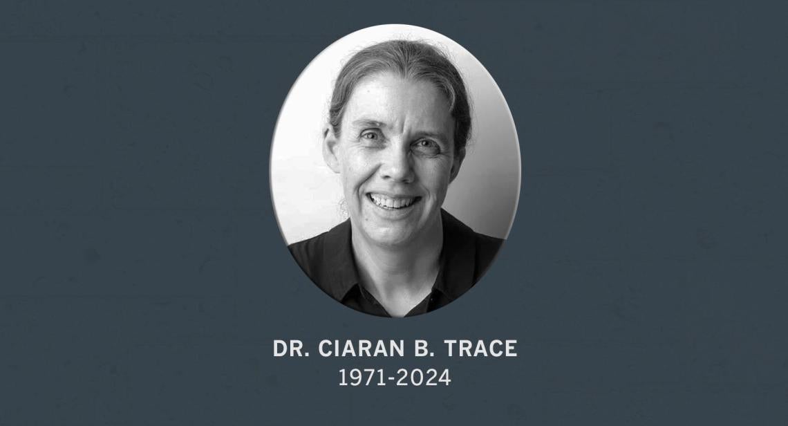 Dr. Ciaran B. Trace, 1971-2024 | UT iSchool
